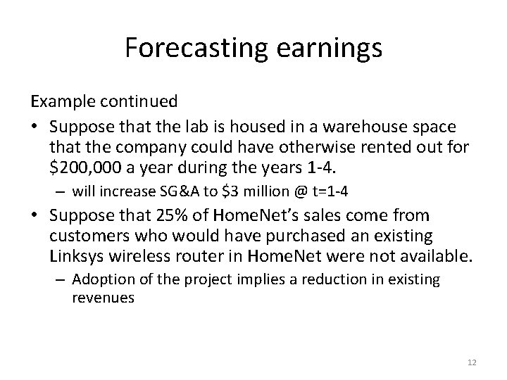 Fundamentals of Capital Budgeting Chapter 7 1 Forecasting