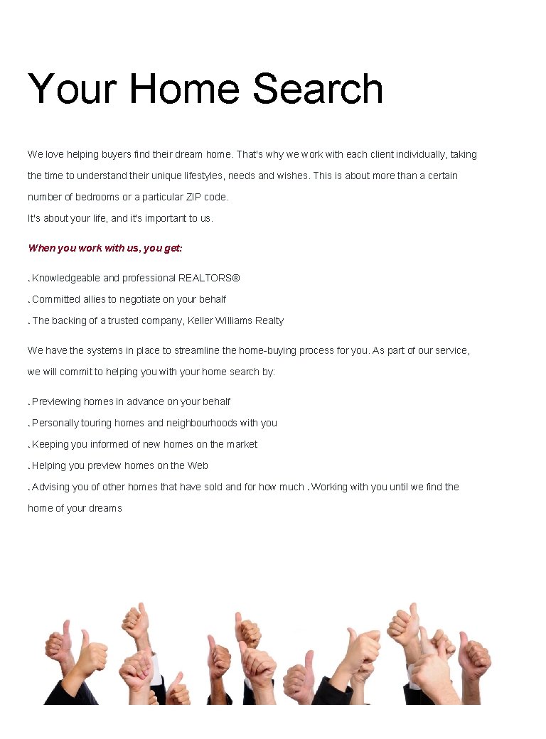 Your Guide To Buying A Home Buyers Package