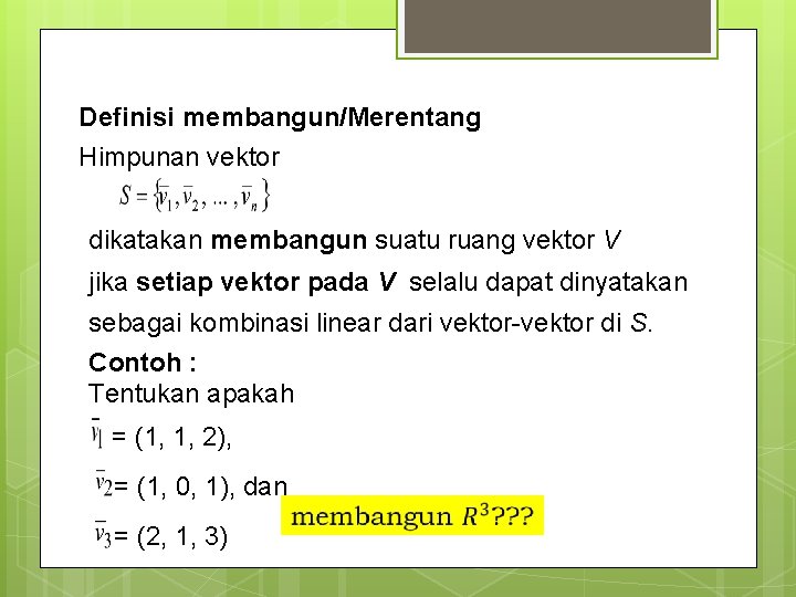 1 Ruang Euclides dan Ruang Vektor Sub Pokok