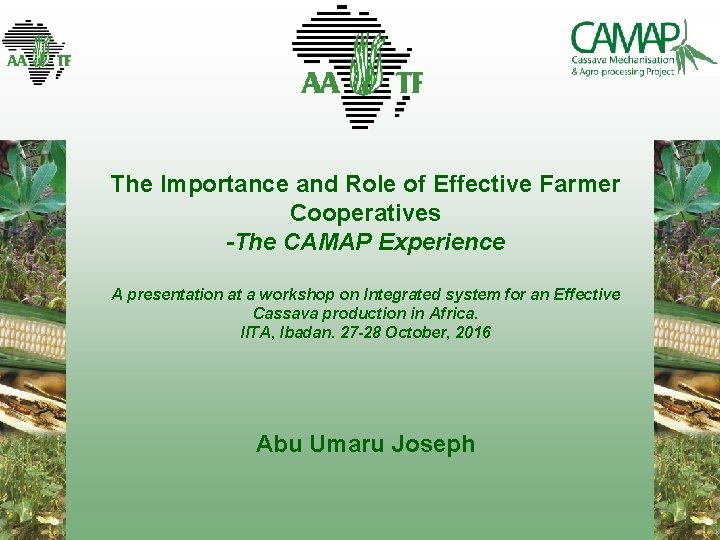 The Importance and Role of Effective Farmer Cooperatives