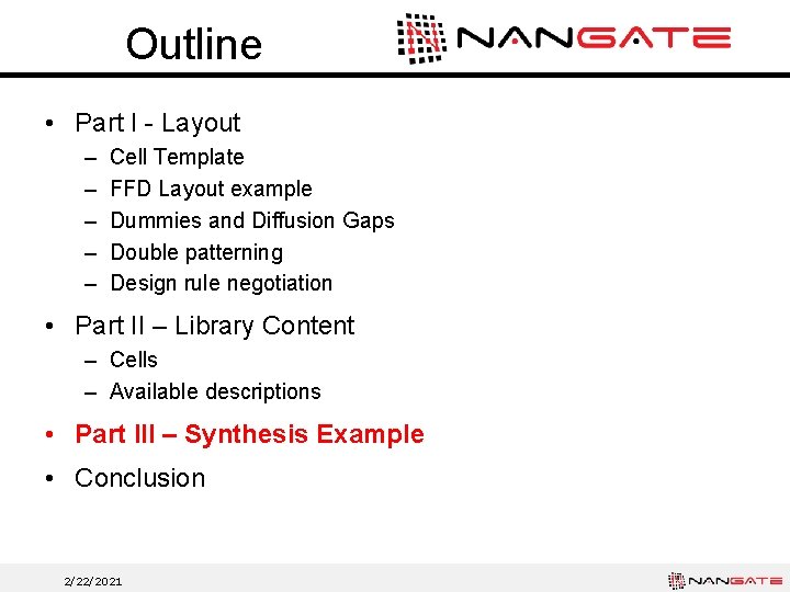 Open Cell Library in 15 nm Free PDK