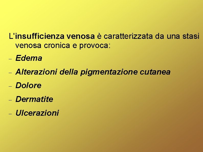 PIANO DI ASSISTENZA ALLA PERSONA CON INSUFFICIENZA VENOSA