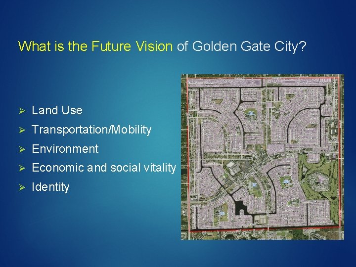 Collier County Florida Golden Gate Area Master Plan