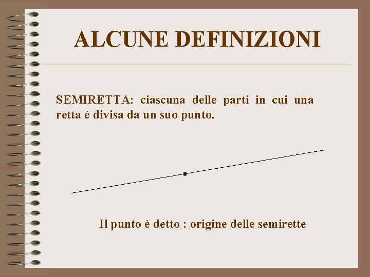 GEOMETRIA EUCLIDEA PROF CASALINO MARIA UNITA 1 CONCETTI