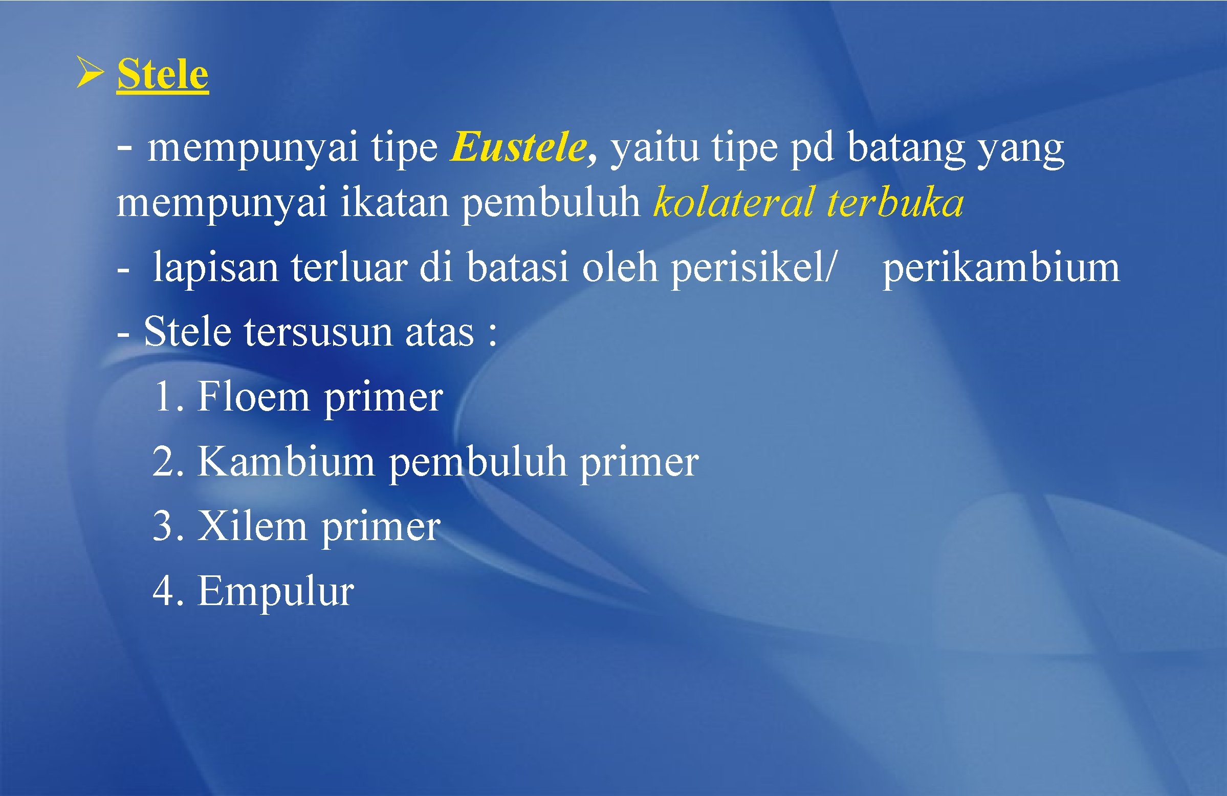 BAGIAN BAGIAN PADA TUMBUHAN Created by Abdillah Yulian