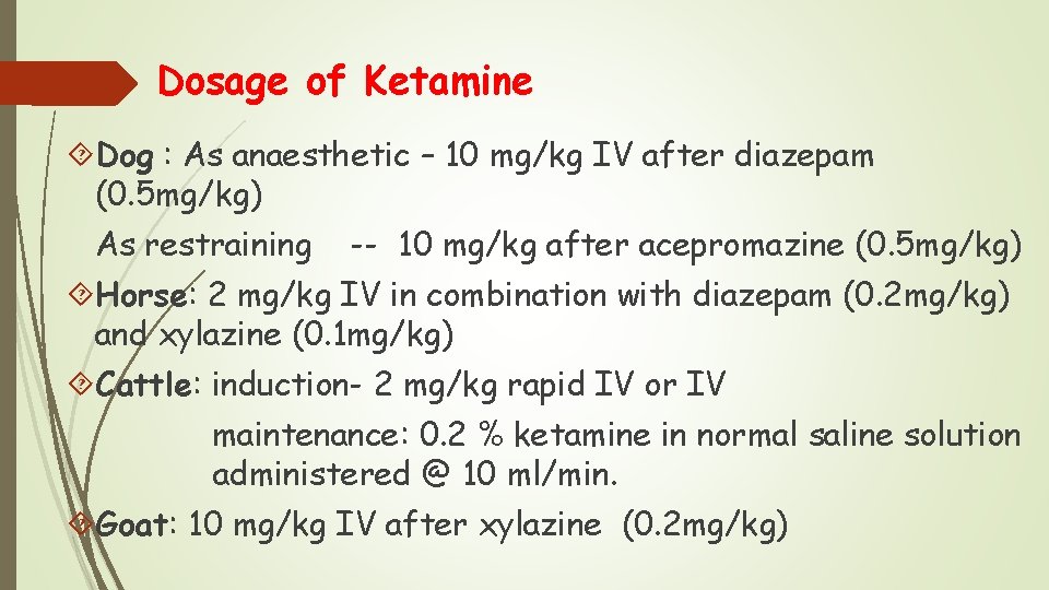 Intravenous Anaesthetics Dissociative other anaesthetics Dr Kumari Anjana