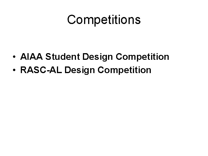 AERSP 401 A Preliminary Spacecraft Design Course Management