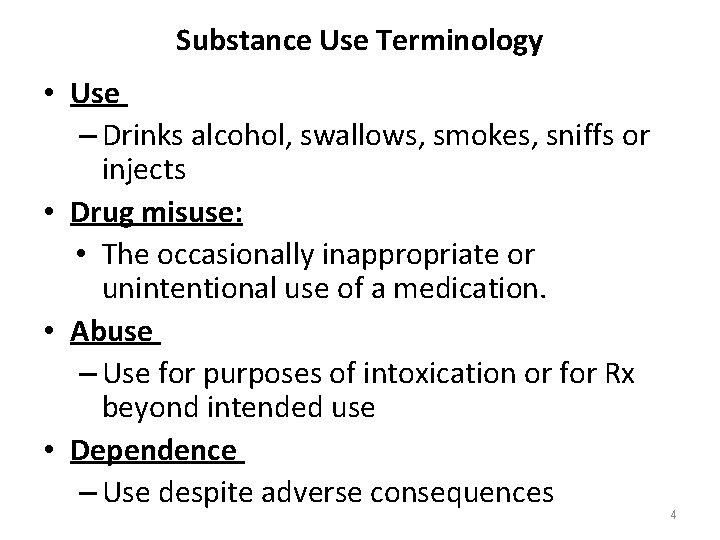 Substance abuse Alcohol Definition Its a mental disorder