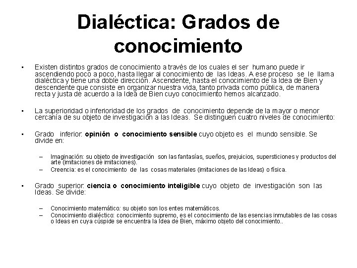 UNIDAD 1 PLATN Historia de la Filosofa 2