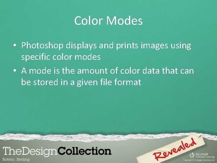 Chapter 5 Incorporating Color Techniques Chapter Lessons Work