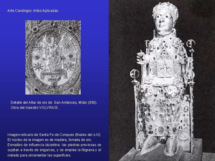 EL ARTE DE LOS PUEBLOS INVASORES ARTE MEROVINGIO