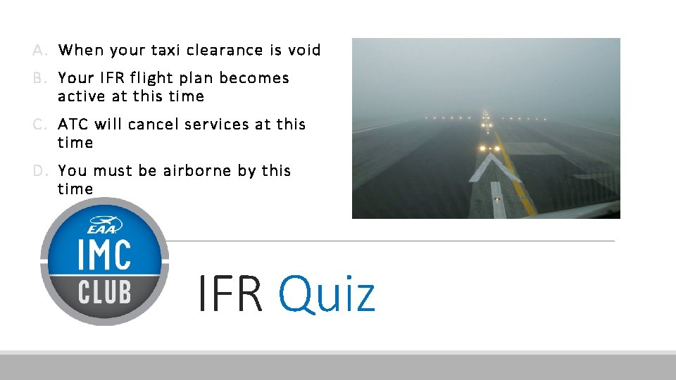 Welcome to the IMC Club Meeting SAFETY AND