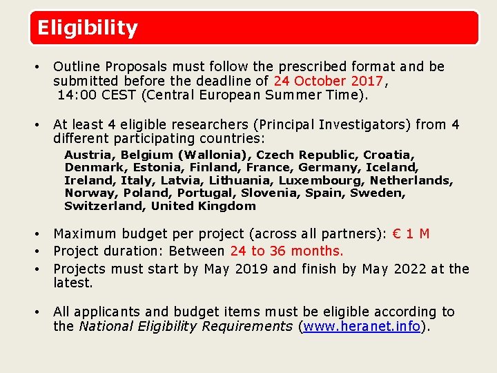 HERA Joint Research Programme Uses of the Past