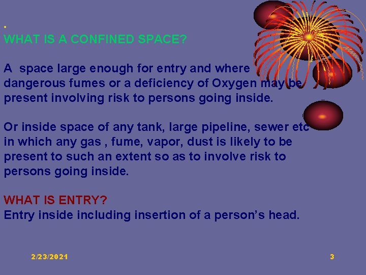 Confined Vessel Entry Safety Presentation by 2232021 C