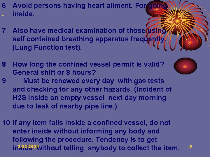 Confined Vessel Entry Safety Presentation by 2232021 C