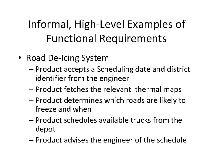 Software Requirements Elicitation and Specifications Fundamentals How to