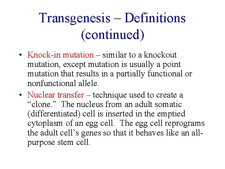 18 Transgenic Models Approaches Used in the Analysis
