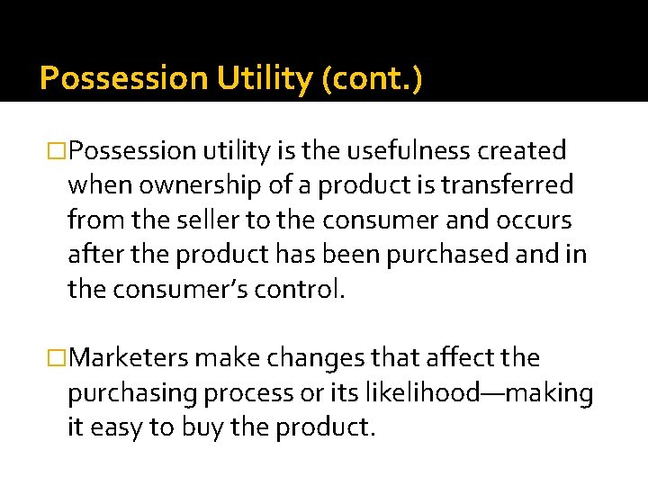 Objective 5 01 Economic Utilities What is utility