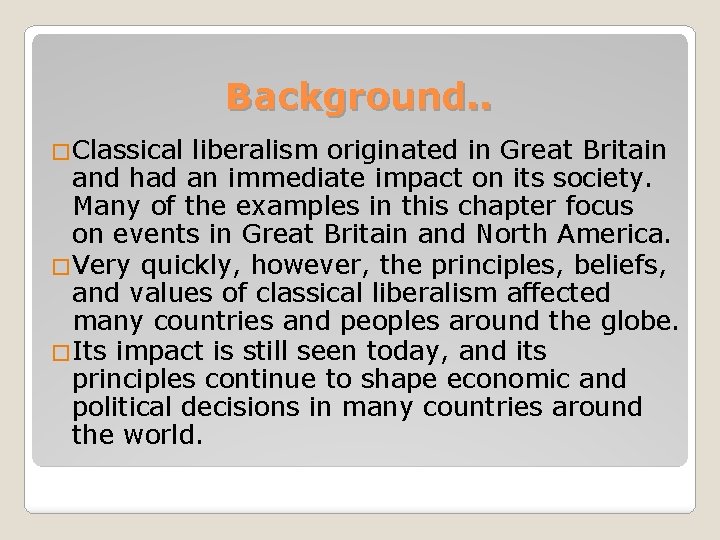 th 19 Uncovering Century Liberalism Unit 2 Chapter