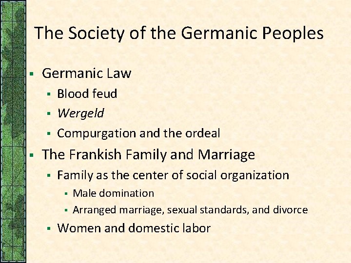 Chapter 7 Late Antiquity and the Emergence of