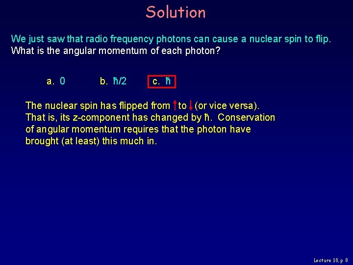 Lecture 19 Building Atoms and Molecules e r