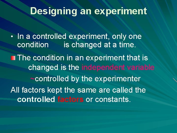 Scientific Method Science is ultimately based on observation