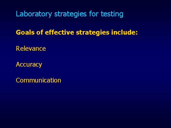 Supplemental testing methods Screening agar Agar contains known