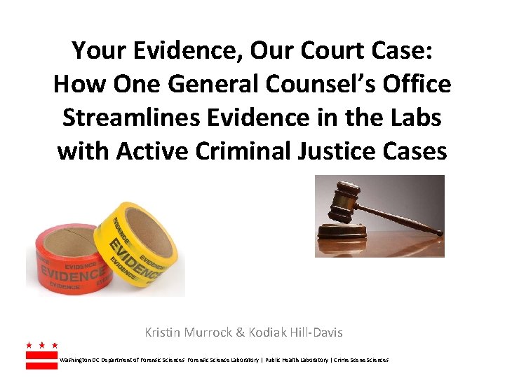 Your Evidence Our Court Case How One General