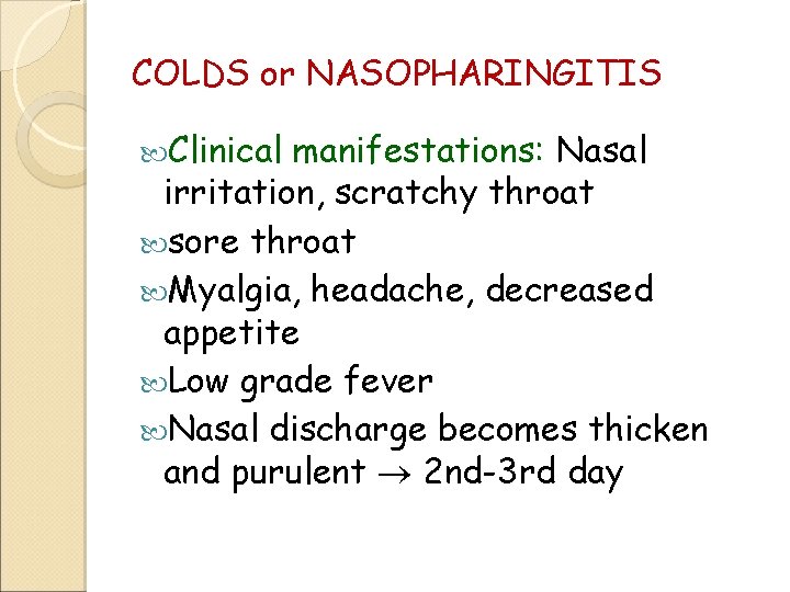 RESPIRATORY INFECTIONS1 UPPER RESPIRATORY INFECTIONS Prof Dr Reha