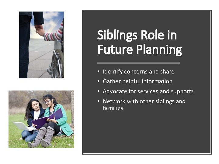 Future Planning Resources Katie Arnold Sibling Leadership Network