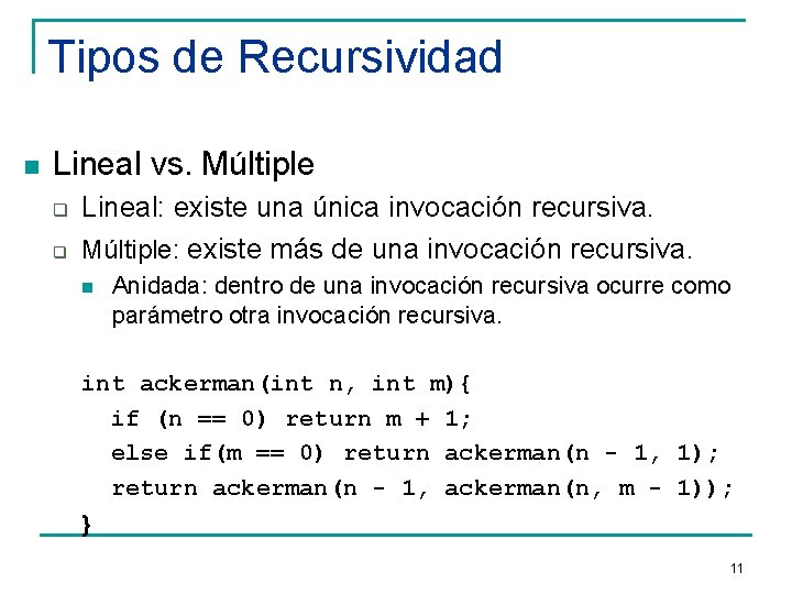 Programacin I Teora VI Recursividad http proguno unsl
