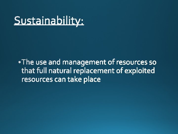 Introduction to Sustainability physical geographical ecological ...