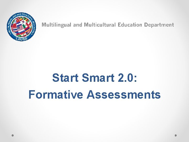 Start Smart 2 0 Formative Assessments Start Smart