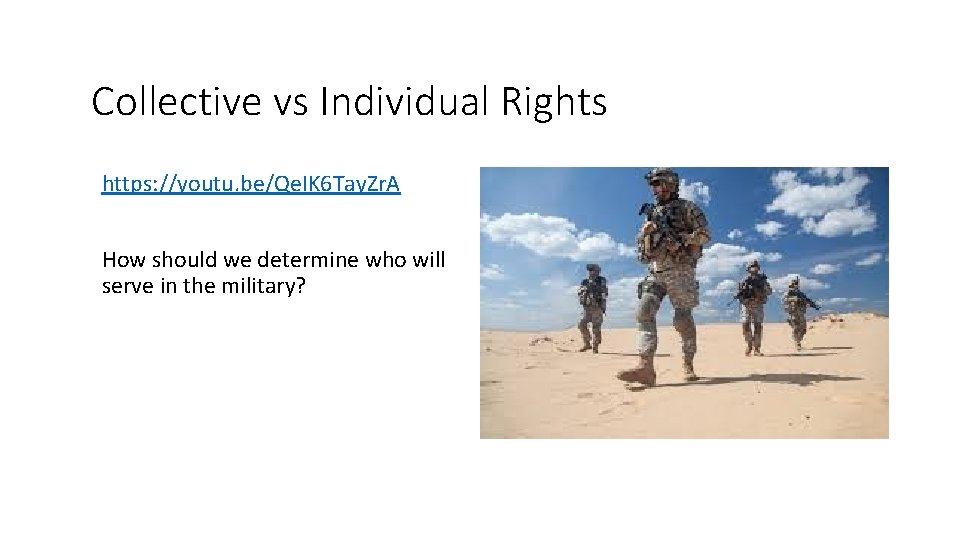 Justice Part 2 THE INDIVIDUAL AND THE STATE