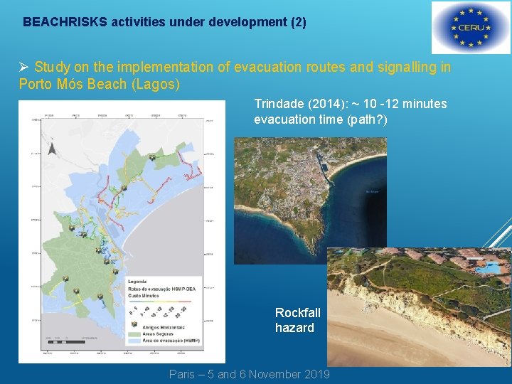 BEACHRISKS PROJECT Beach and Coastal Resorts Risks Activities