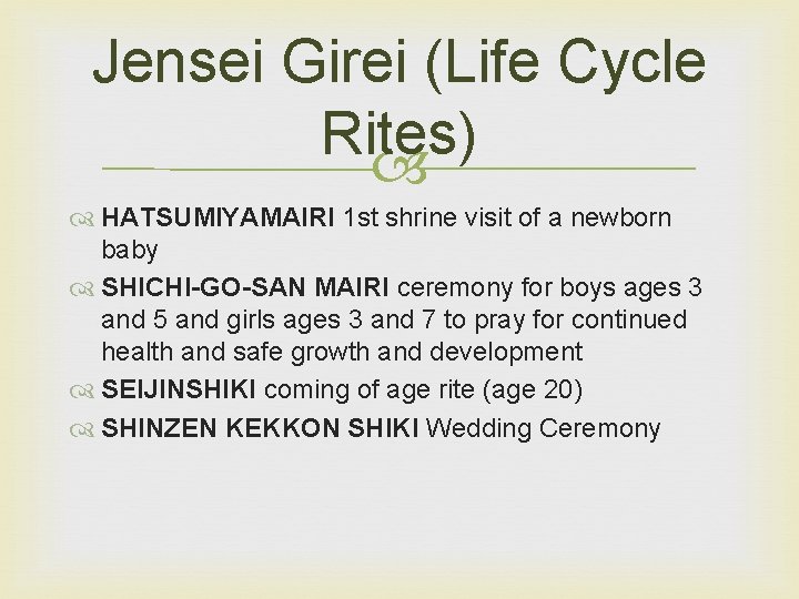 Shinto Traditions Practices Ceremonies Rituals and Festivals PRACTICES