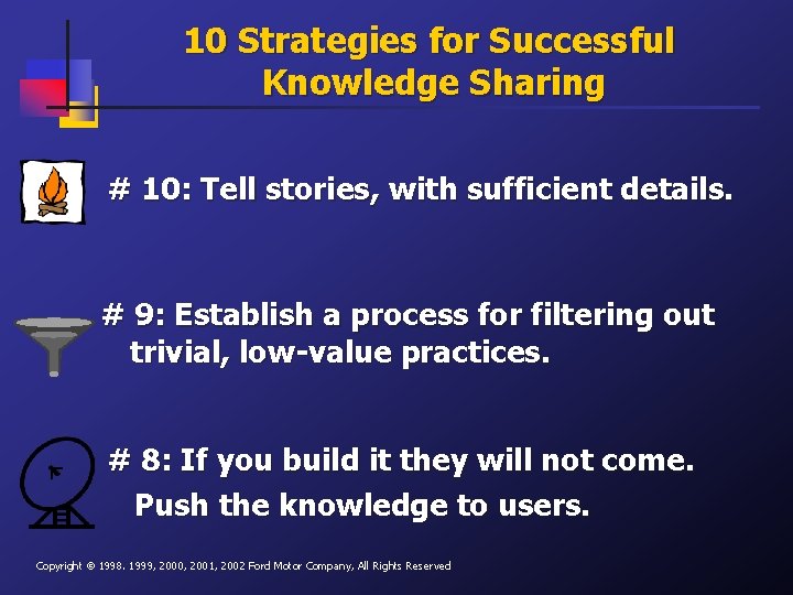 10 Strategies for Successful Knowledge Sharing at Ford