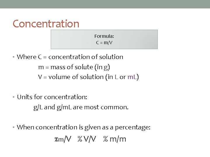 SOLUTIONS What is a solution A homogenous mixture