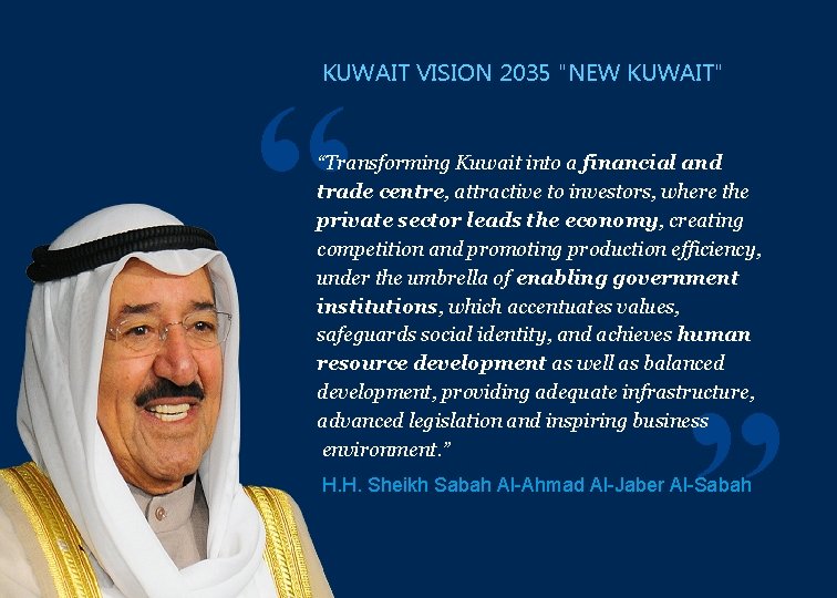 THE NATIONAL VISION OF KUWAIT NEW KUWAIT 2035