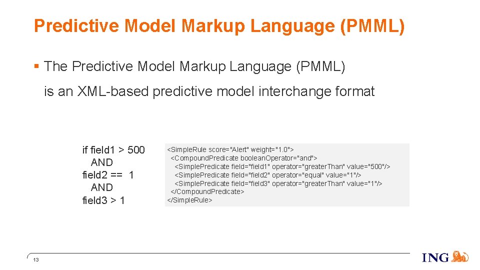 Stream ING models Realtime model deployment of ML