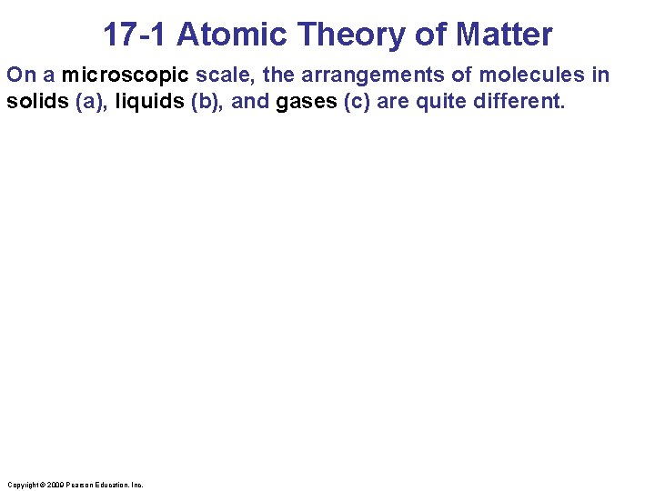 17 1 Atomic Theory of Matter Atomic and