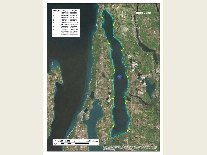 Torch Lake Water Quality Trends and the National