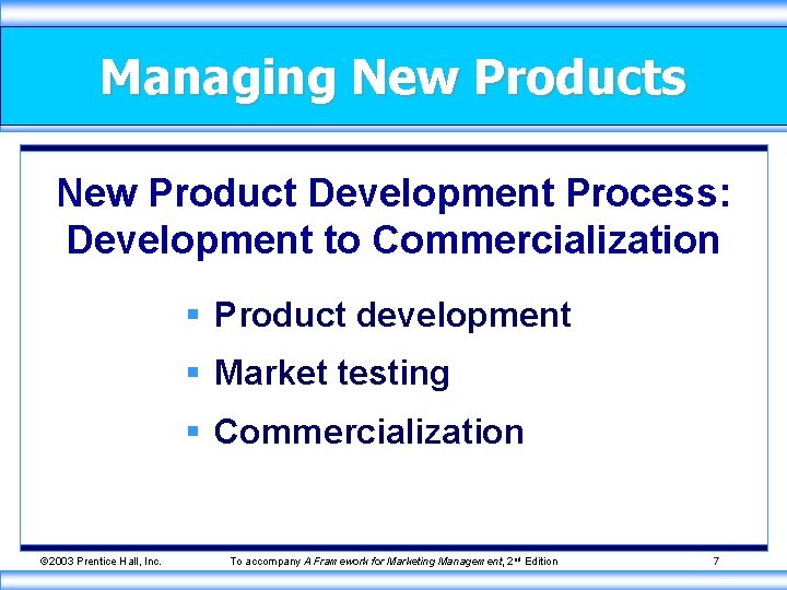 Chapter 10 Developing Positioning and Differentiating Products through