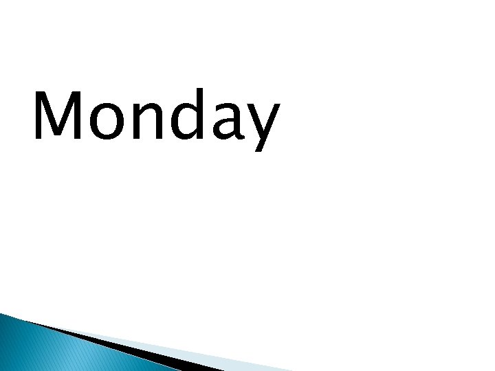 Monday Warmup What is the difference between a