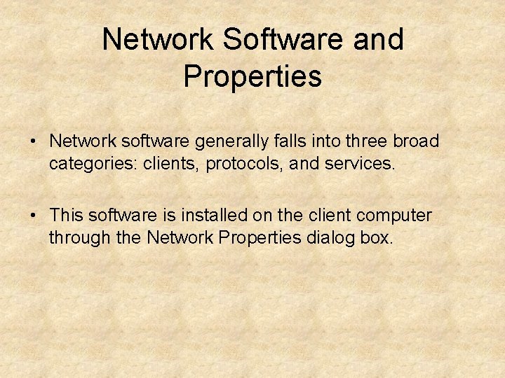 SYSTEM ADMINISTRATION Chapter 16 Client Workstation Basics Understanding