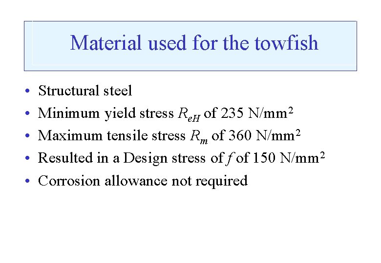 Design of an Underwater Towfish using Design by