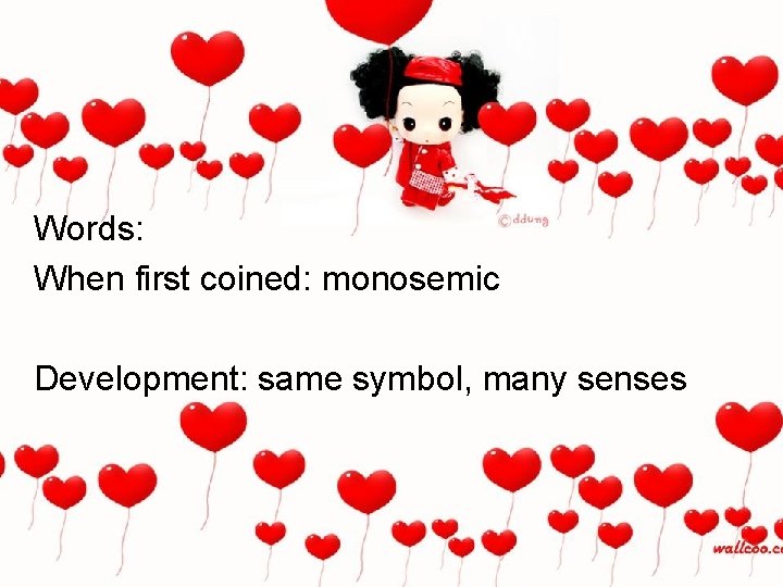 Chapter 6 Sense Relations 6 1 Polysemy Polysemypoly