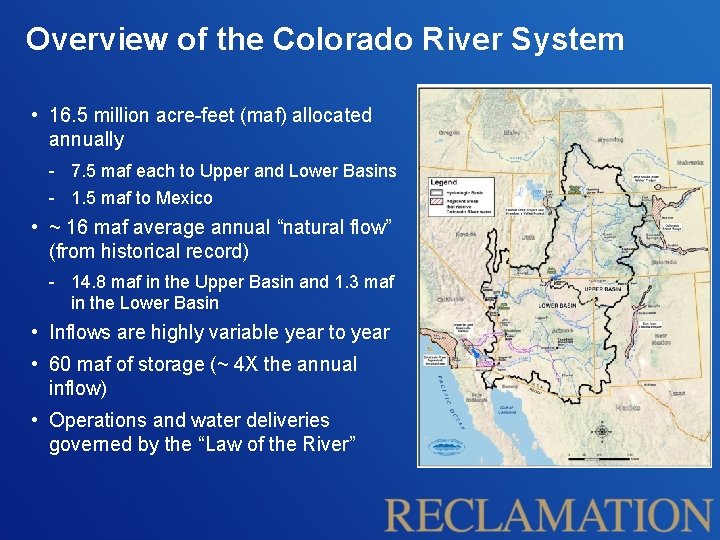 Overview of The Moving Forward Effort Urban Water