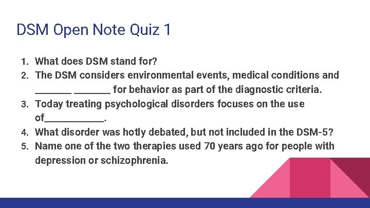 Abnormal Psychology Theories of Psychopathy Learning Targets I