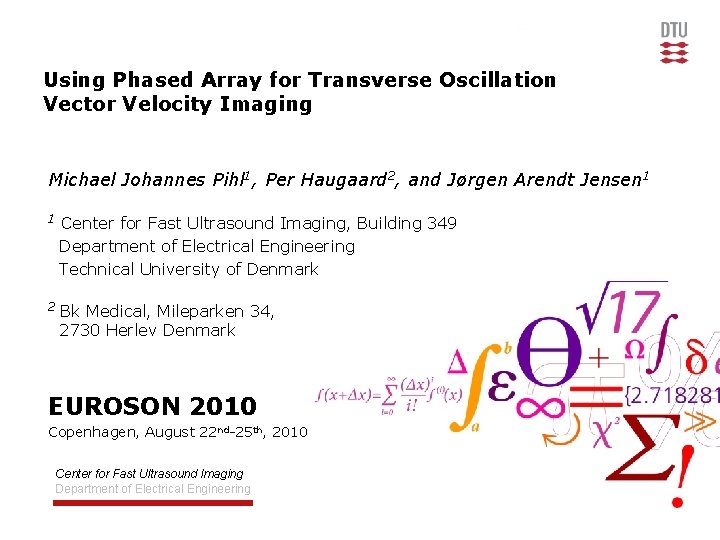 Using Phased Array for Transverse Oscillation Vector Velocity